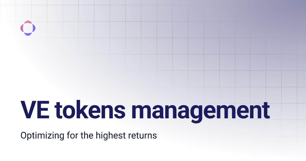 VE tokens management | Vaultedge Docs