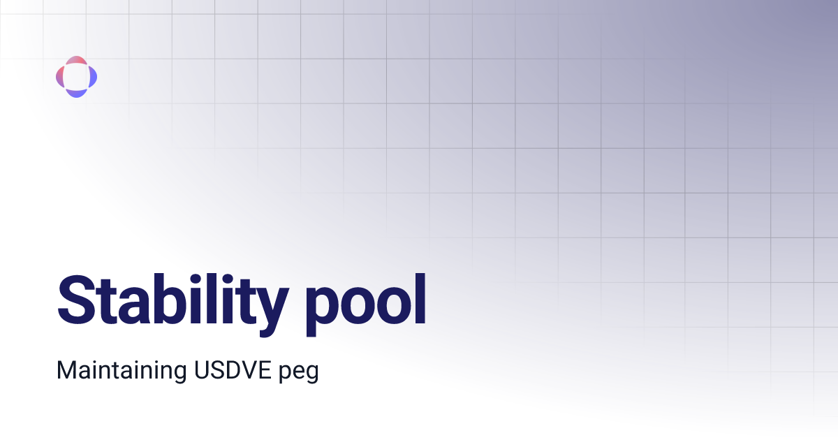 Stability pool | Vaultedge Docs